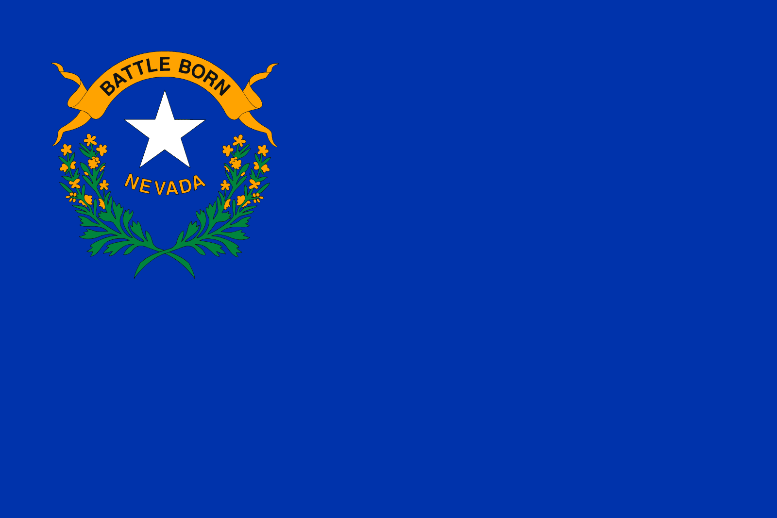 Flagge von Nevada | Welt-Flaggen.de